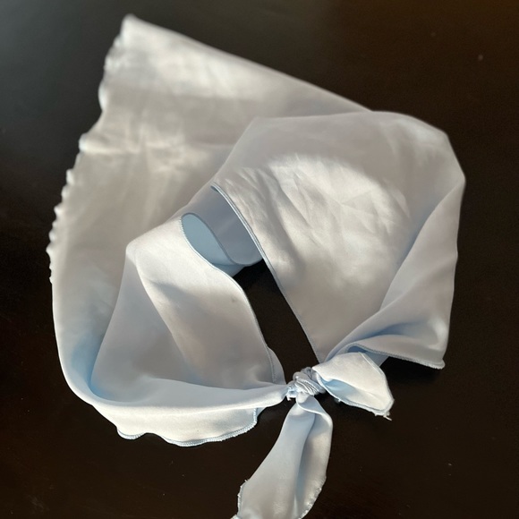 Accessories | Vintage Baby Blue Head Scarf | Poshmark